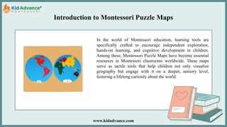 Discover the Educational Value of Montessori Puzzle Maps in the ...