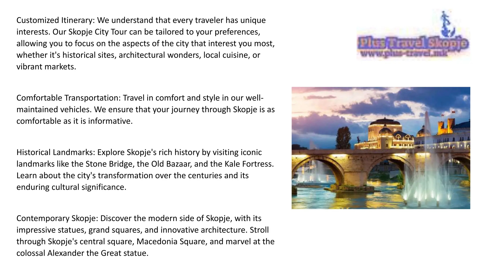 Discover the Heart of Macedonia with a Skopje City Tour by Plus Travel.pptx