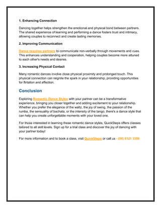 Discover the Most Romantic Dance Styles for You and Your Partner.pdf