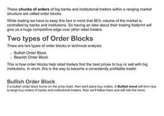 Discover the Smart Money with the Order Block Indicator & S&D indicator.pdf