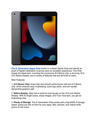 Discover the Transformative Journey: Exploring Apple's iPad Evolution | PDF