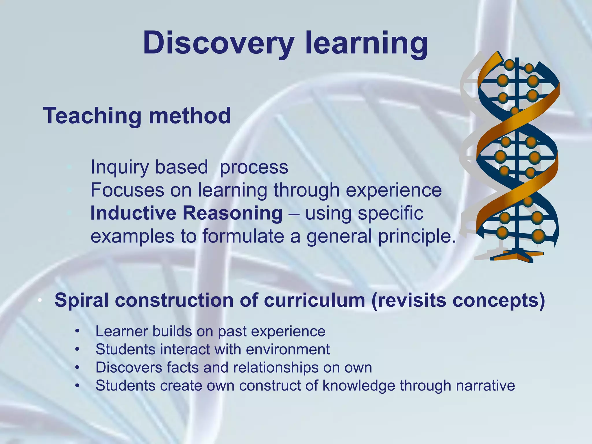 Jerome Bruner: Discovery Learning | PDF