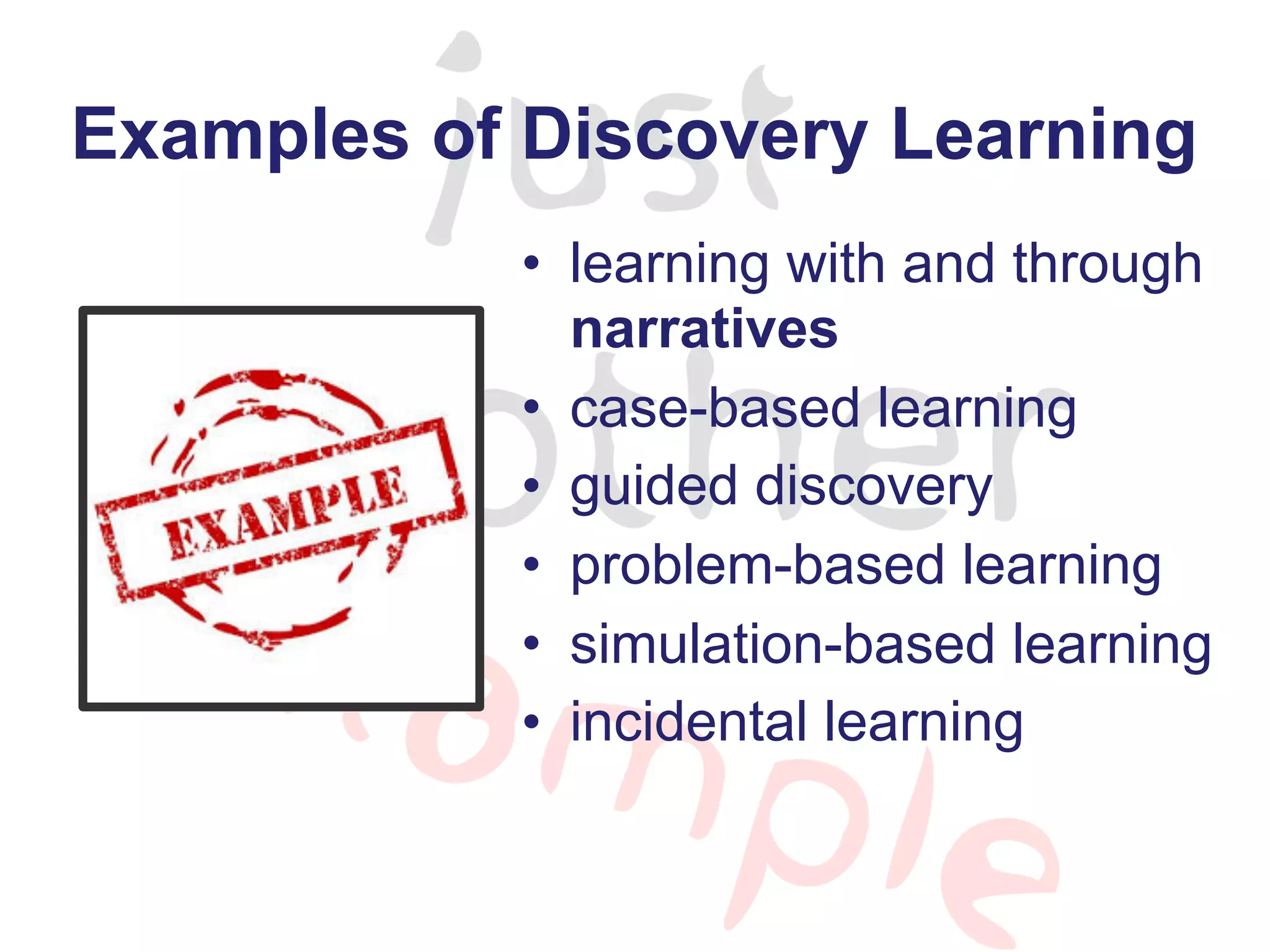 Jerome Bruner: Discovery Learning | PDF