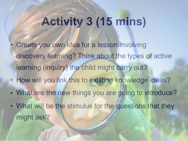 Jerome Bruner: Discovery Learning