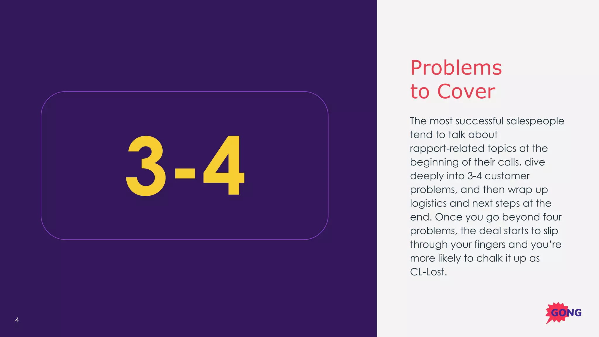 The Gong.io Discovery Call Training Deck | PDF
