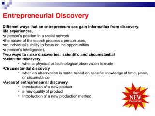 Entrepreneurial Discovery and Environmental Scanning | PPT | Startups ...