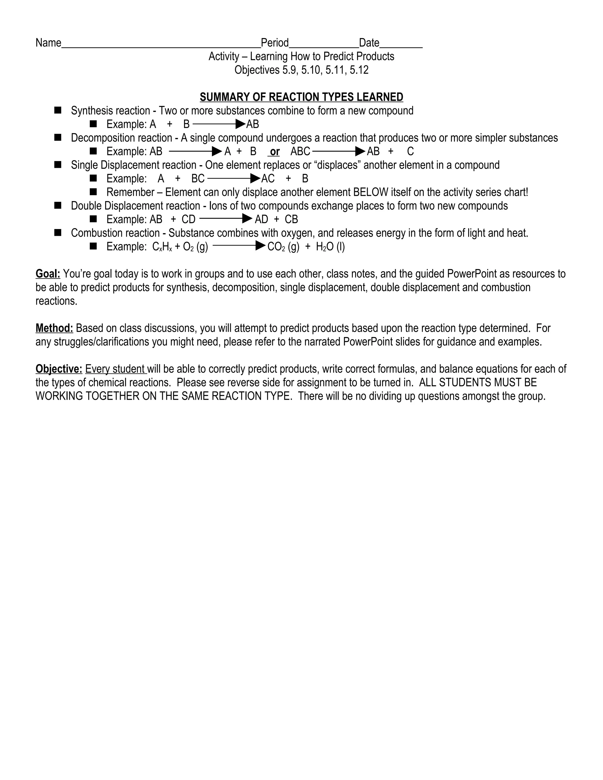 Discovery Based Predicting Products | DOC