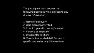 Discovery contest award | PPT