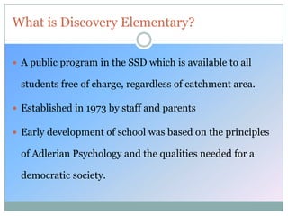 Discovery elementary school | PPTX