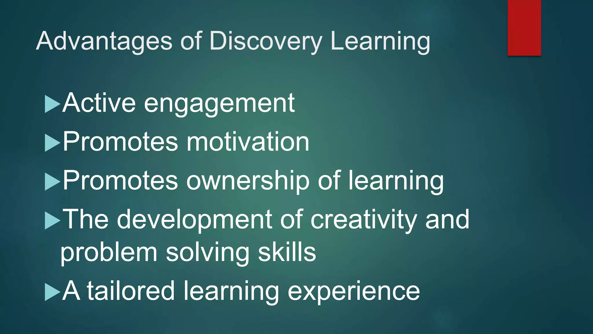 Discovery learning | PPTX