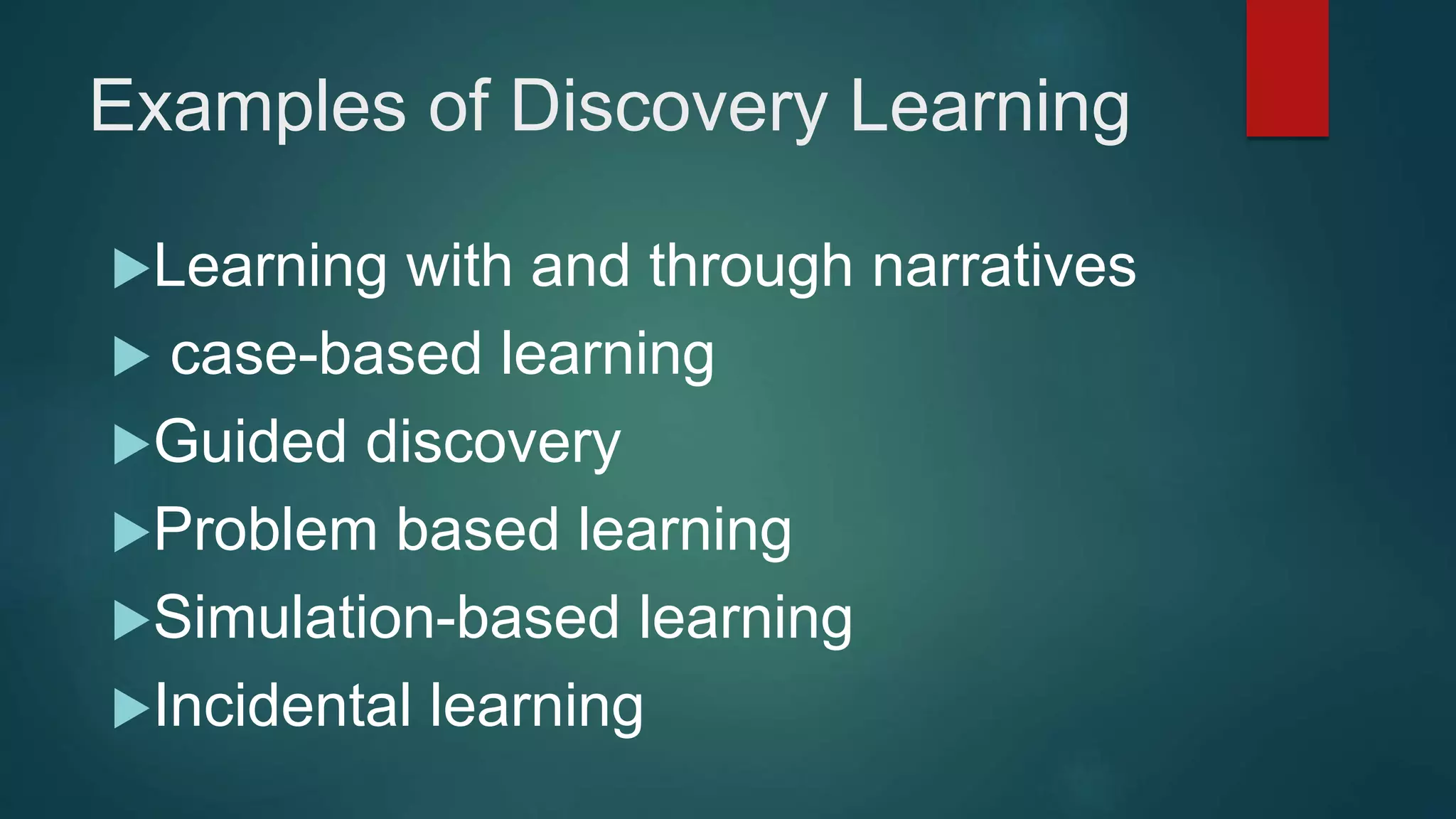 Discovery learning | PPTX