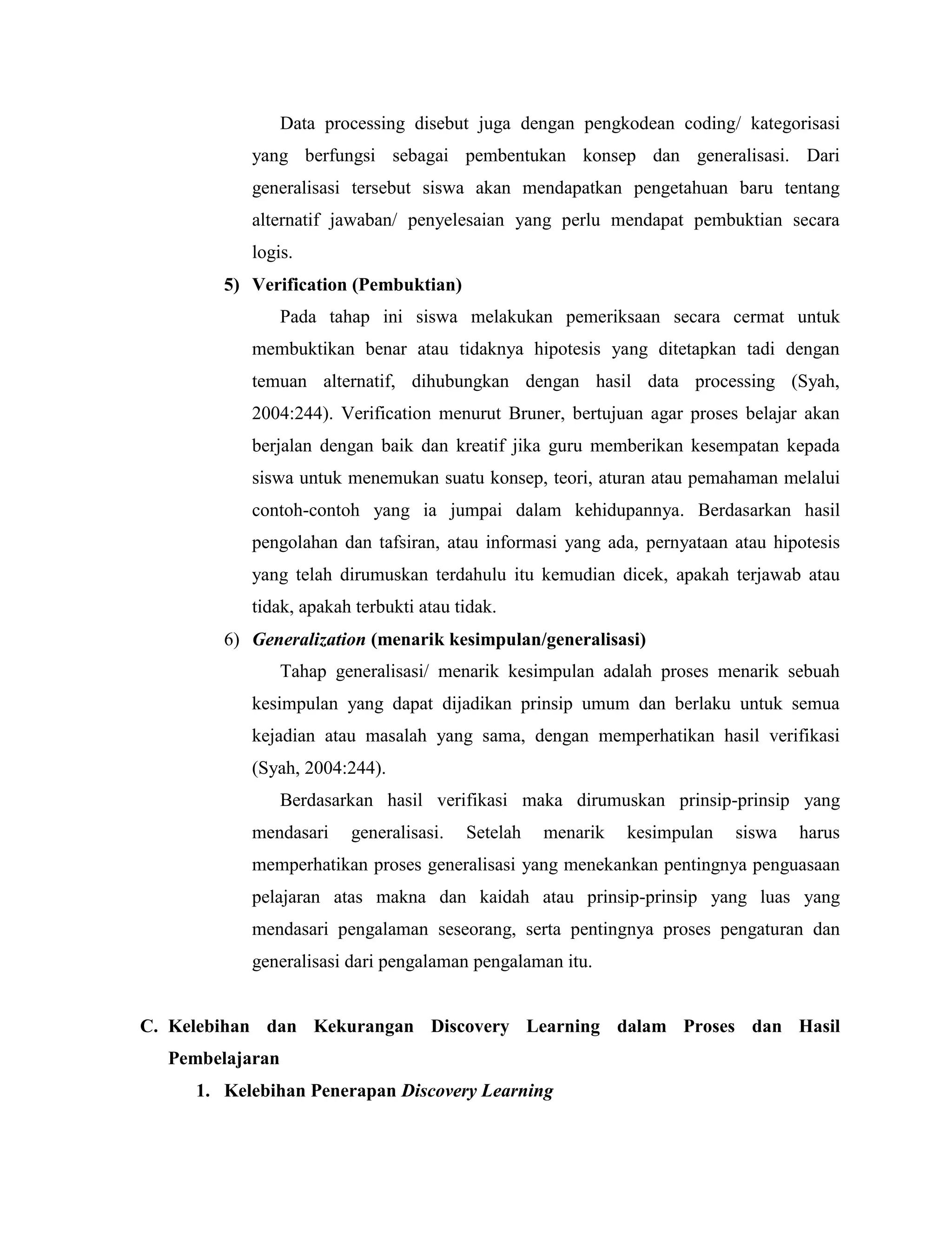 Discovery Learning | DOCX