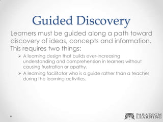 Experience the Discovery Learning Approach – Paradigm Learning | PPTX