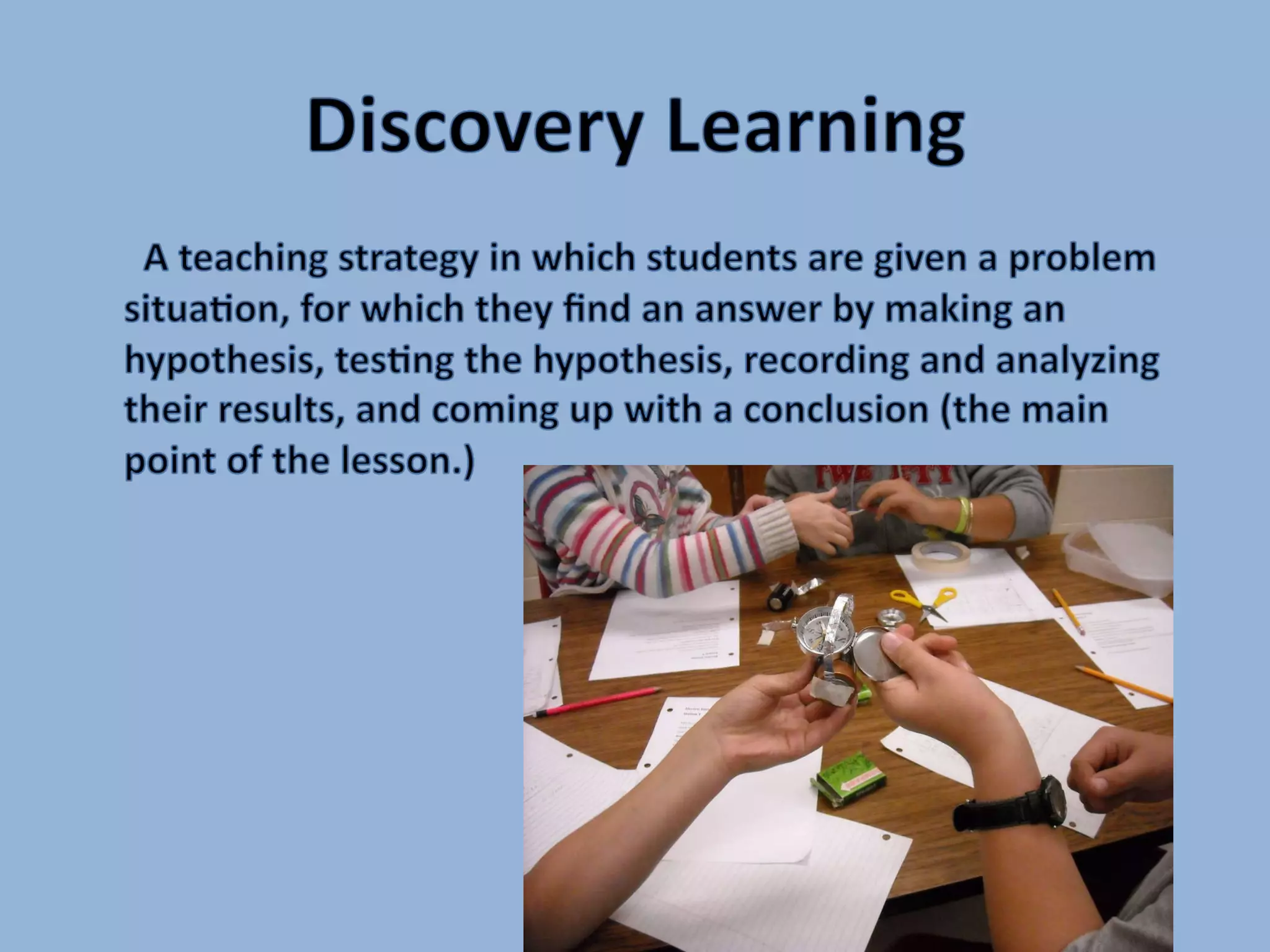 Discovery learning presentation | PPT