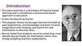 Hinakousar _24_DISCOVERY METHOD OF TEACHING. (1).pptx | Education
