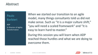 Discovery Model— An Approach for Agile at Scale | PPT