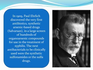 Discovery of antibiotics | PPTX
