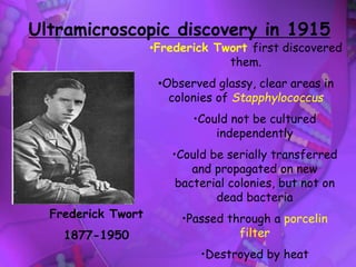 Discovery of bacteriophage | PPT