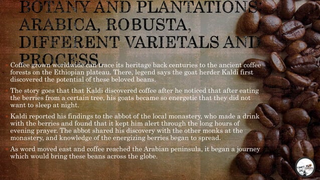 Discovery of coffee world | PPTX