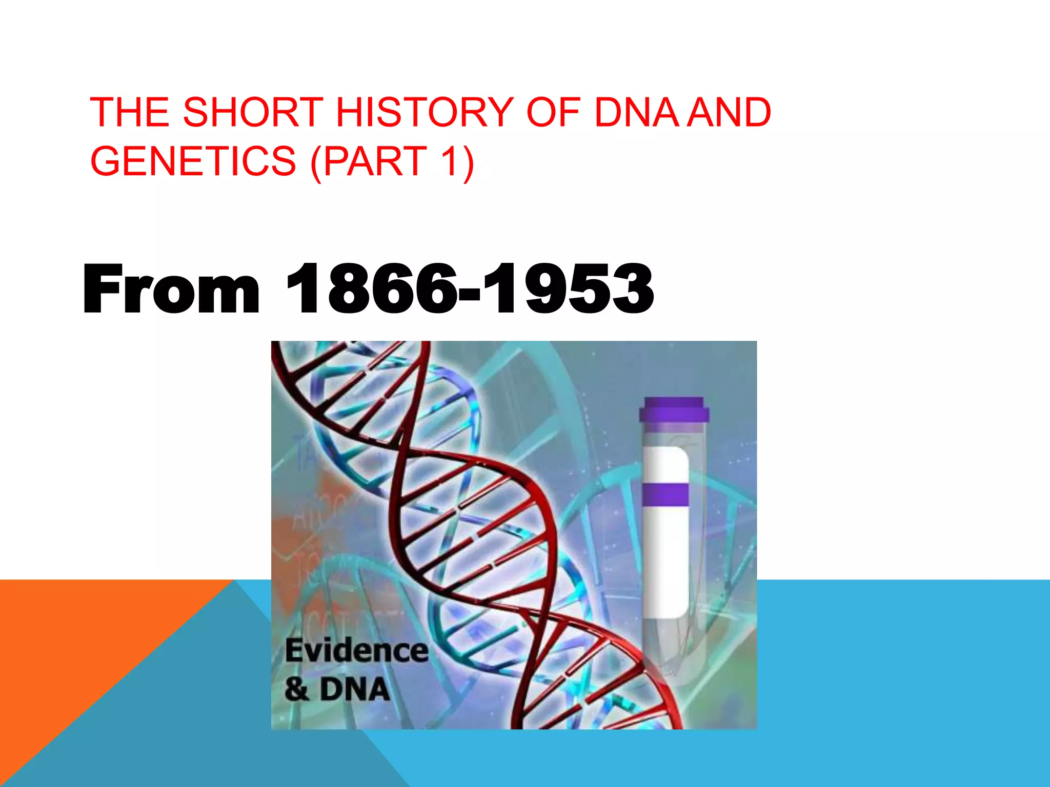 Discovery of dna as the universal genetic material | PPTX | Biological ...