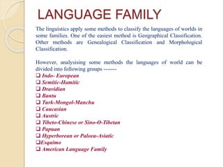 a brief historical background of modern indian language | PPTX