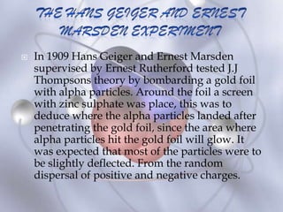 Discovery of the atom | PPTX