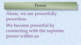 Discover your inner power | PPT