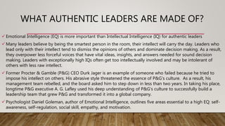 Authentic Leadership | PPTX
