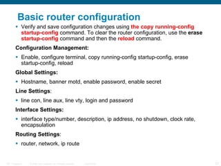 D3_Chapter 2_routing and switching in the enterprise | PPT