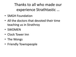 Medical Discovery week Strathroy | PPTX