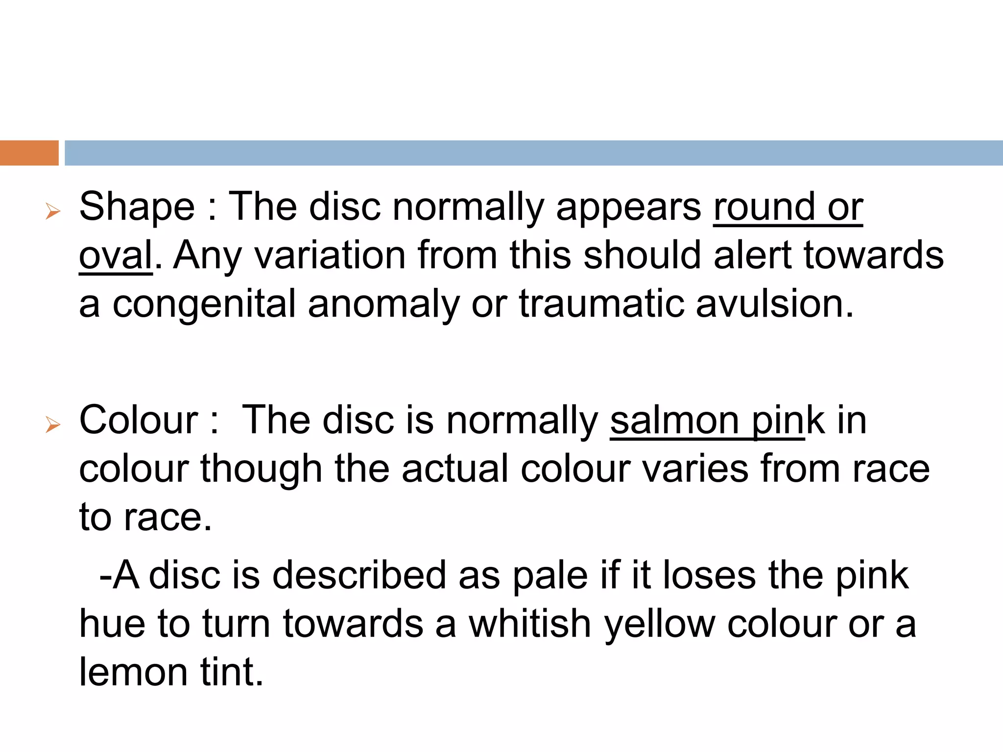 approaches to pale disc | PPTX