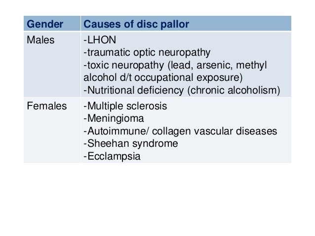 approaches to pale disc