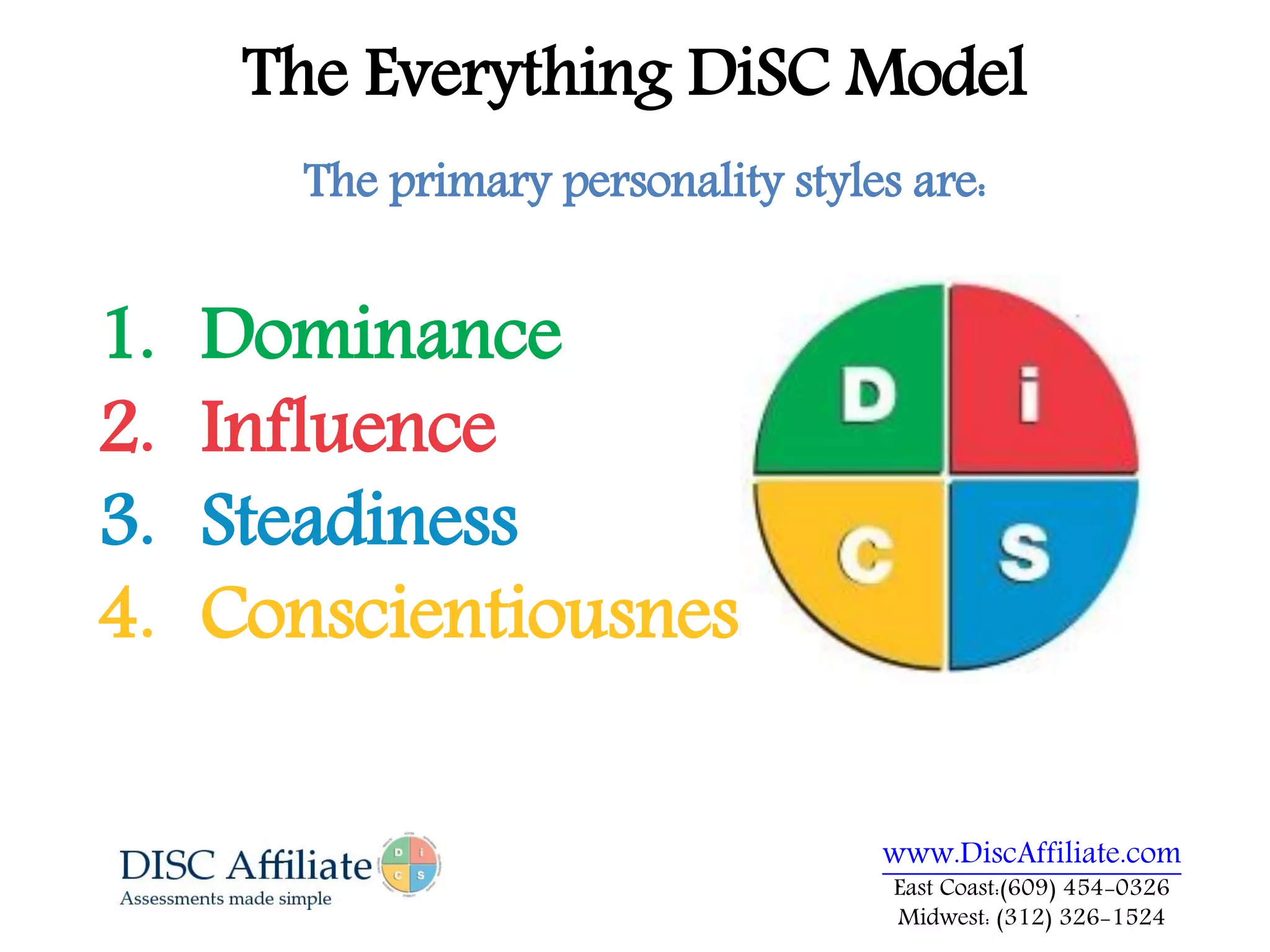 DISC Personalty Assessments - Your Key to Professional Success | PDF