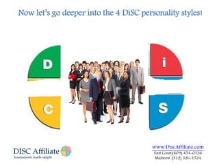DISC Personalty Assessments - Your Key to Professional Success | PDF