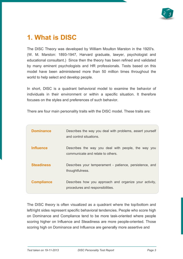 Disc personality test_report_achiever_2013-11-19_18.16.41 | Resume ...