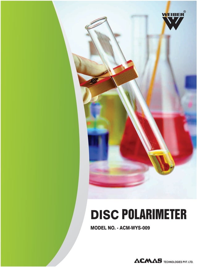 Disc Polarimeter by ACMAS Technologies Pvt Ltd. | PDF