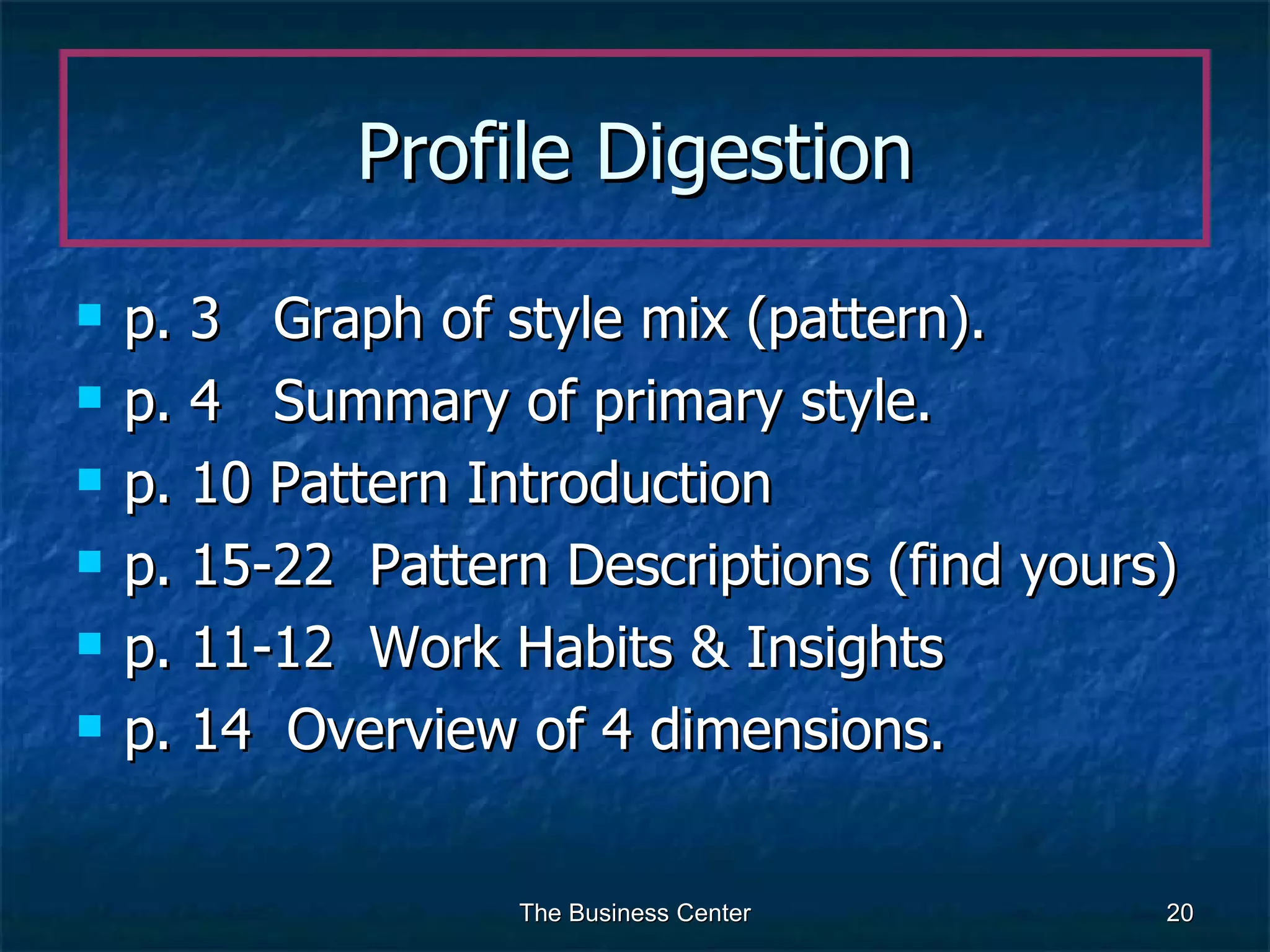 DiSC presentation | PPT