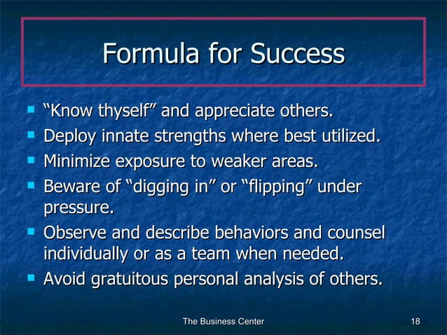 DiSC presentation | PPT