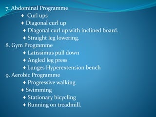 Disc prolaps and rehabilitation | PPTX