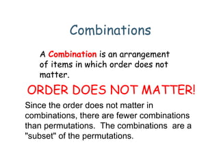 permutation and combination | PPT