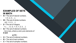 Introduction to Set Theory | PPTX
