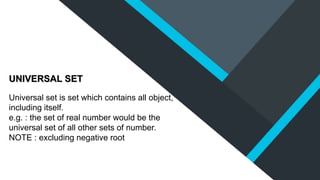 Introduction to Set Theory | PPTX