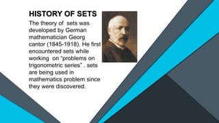 Introduction to Set Theory | PPTX