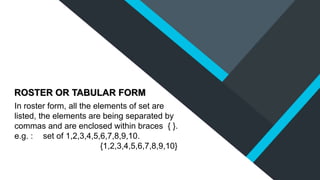 Introduction to Set Theory | PPTX