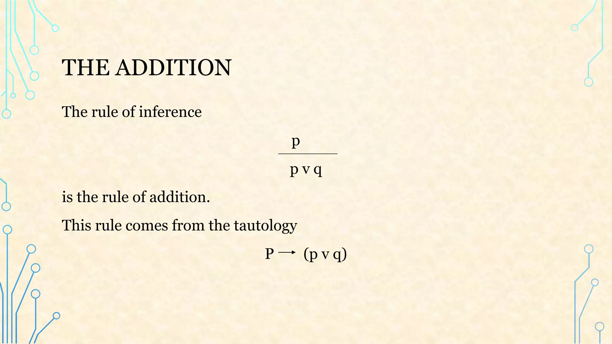 Discrete Math Presentation(Rules of Inference) | PPTX
