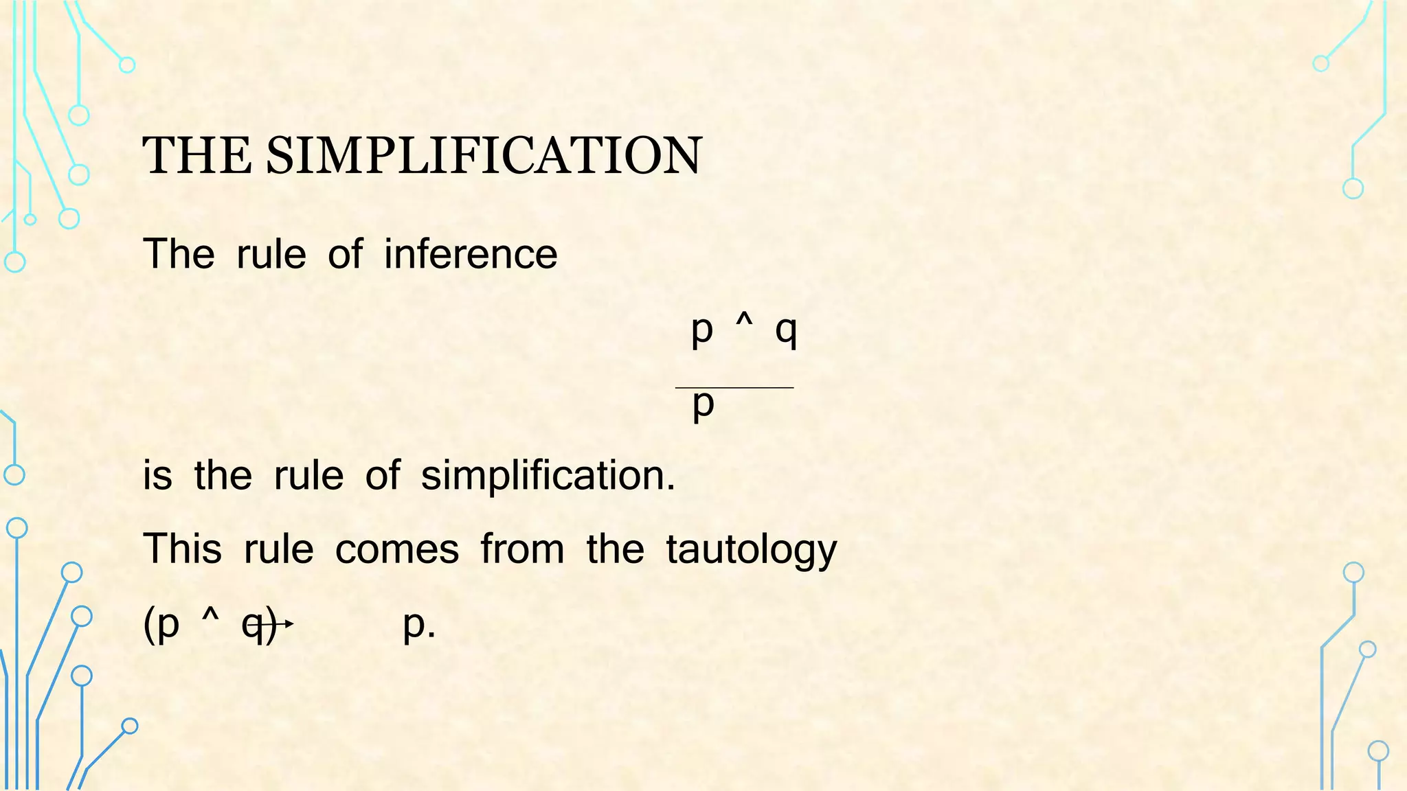 Discrete Math Presentation(Rules of Inference) | PPTX