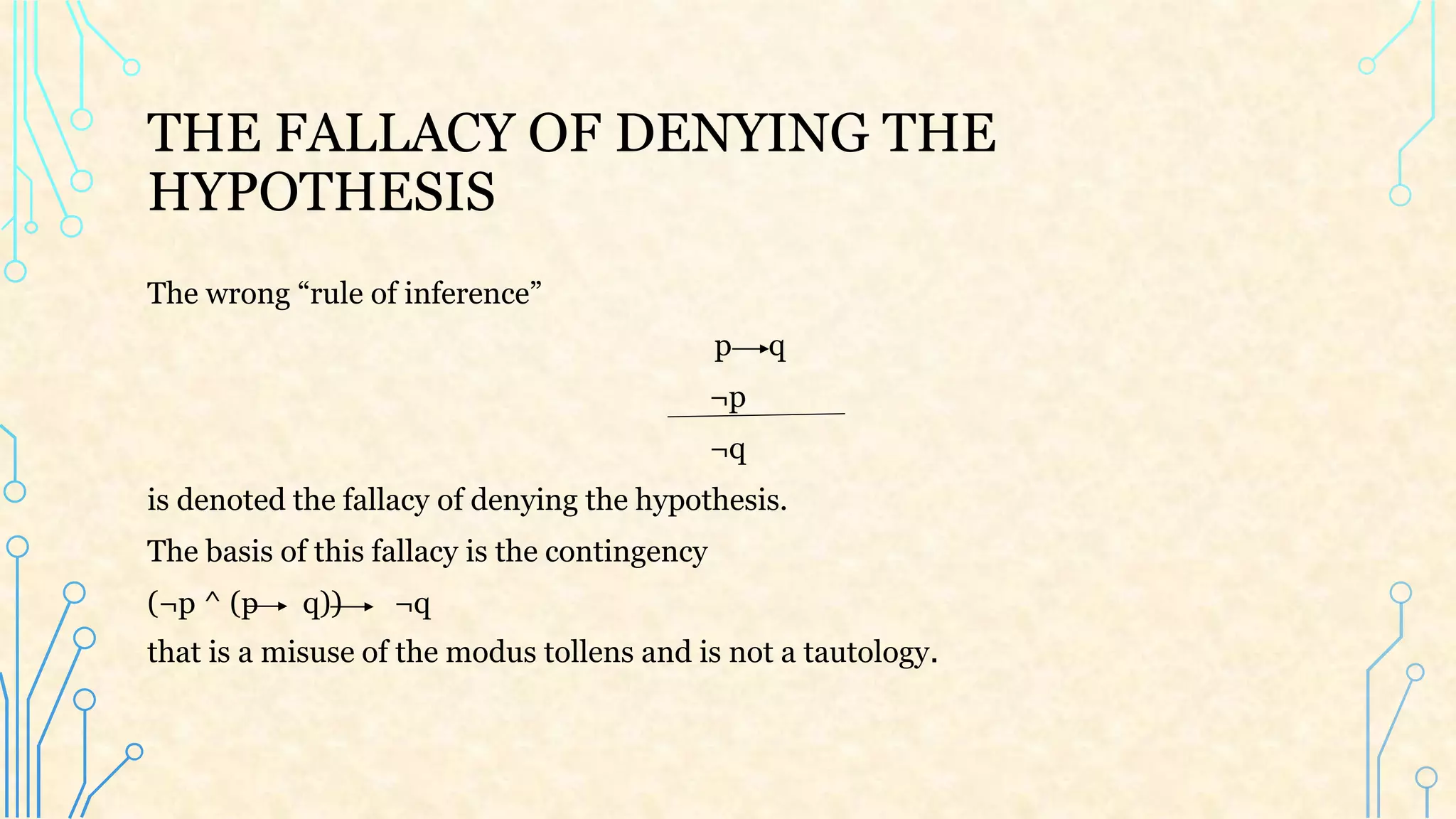 Discrete Math Presentation(Rules of Inference) | PPTX