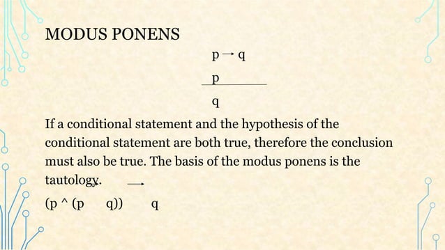 Discrete Math Presentation(Rules of Inference) | PPTX | Law