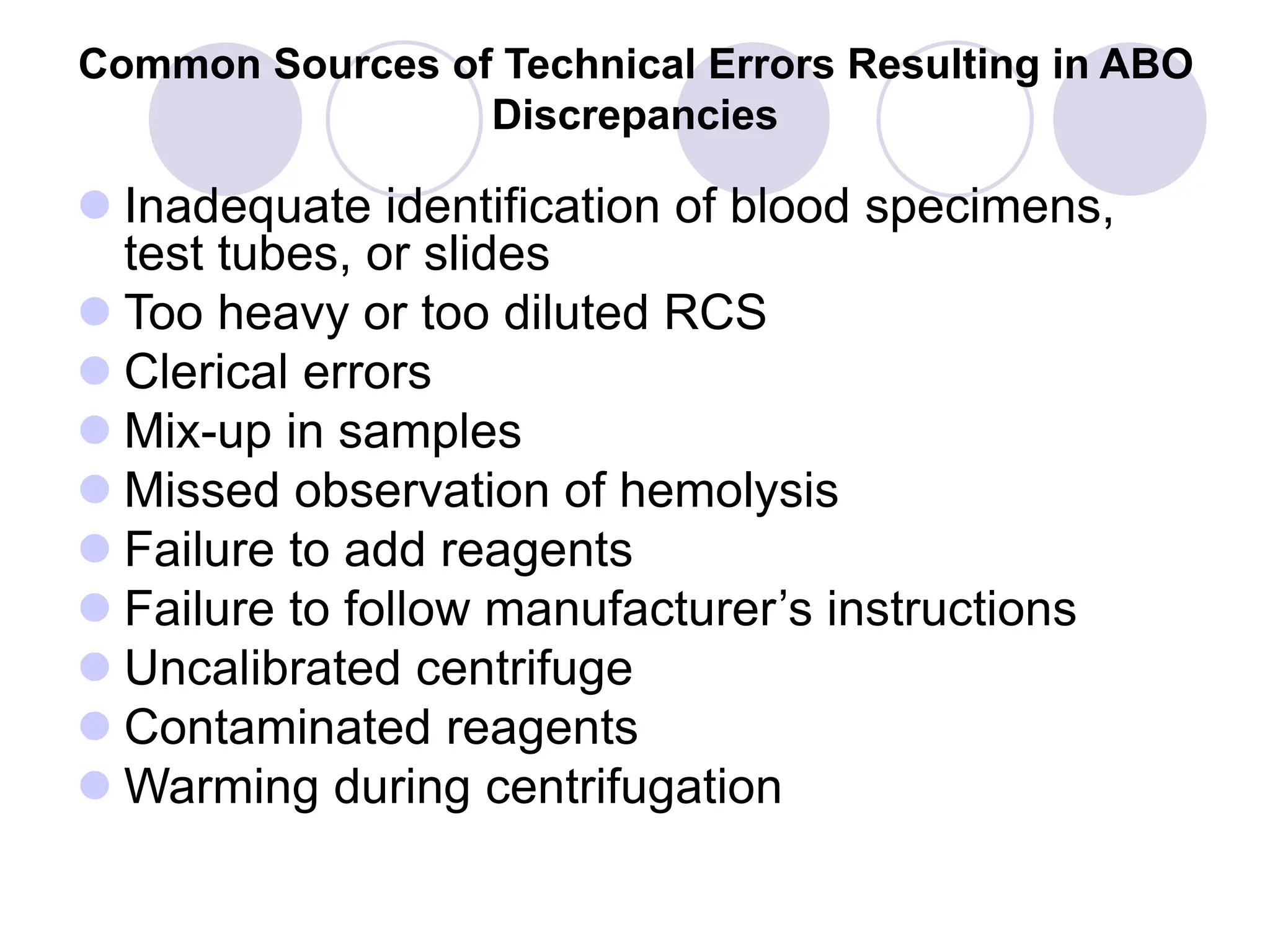 DISCREPANCIES IN ABO GROUPING IN IMMUNOHEMATOLOGY.ppt