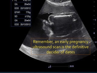 Discrepancy in uterine size | PPT